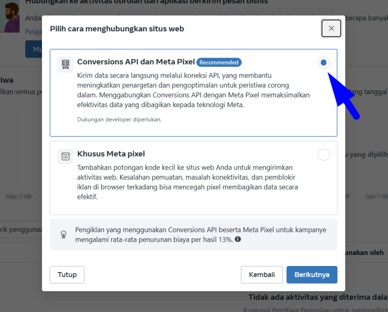 Integrasi Facebook Conversion API (Server-Side Tracking) | Help Center Orderonline